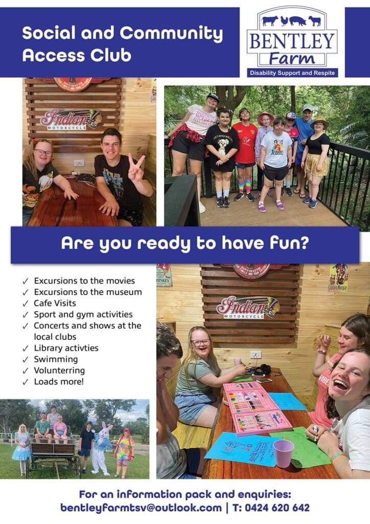 Programs and Activities - Disability Support and Respite